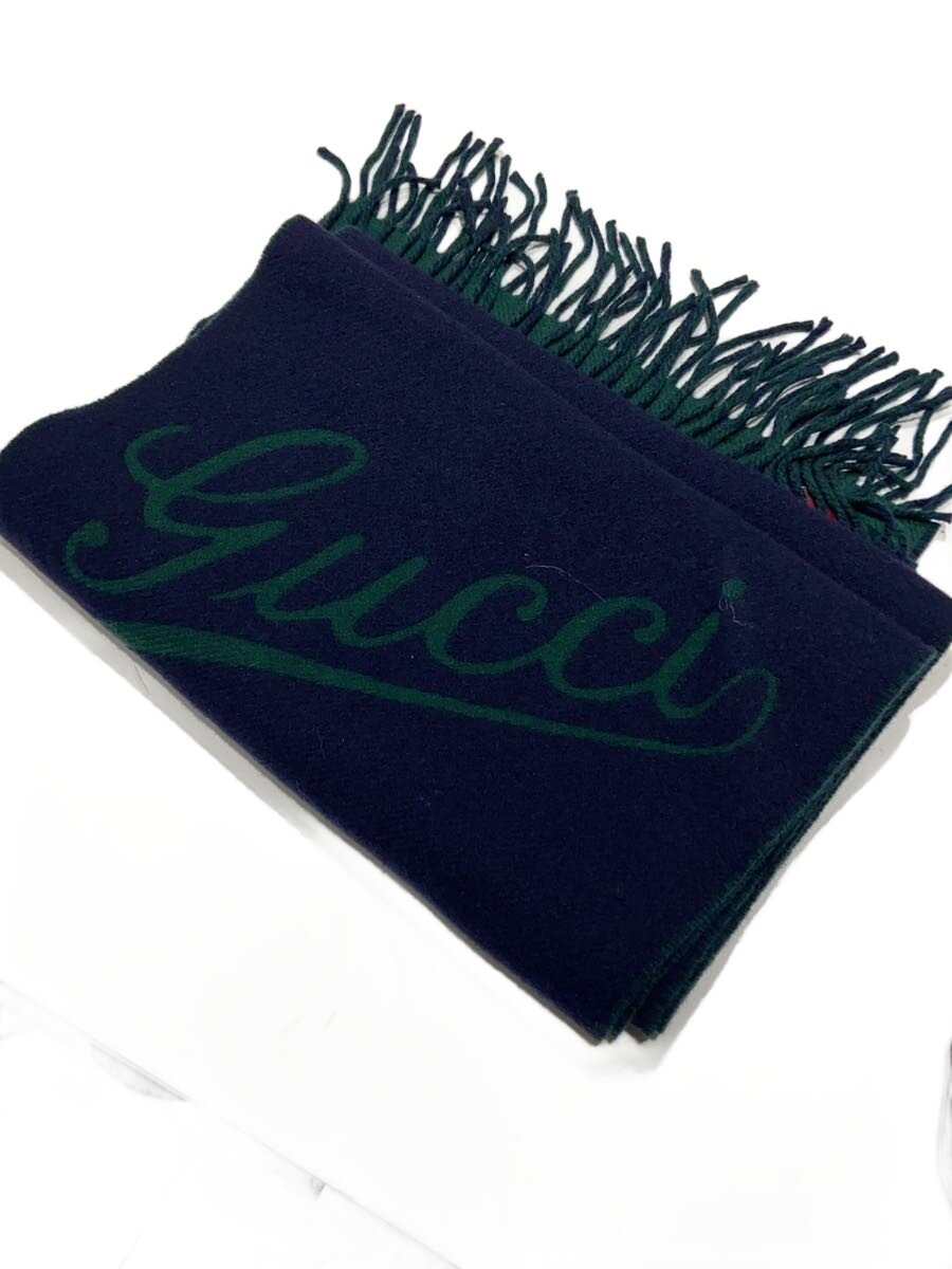 【ブランド】GUCCI 【ブランドカナ】グッチ 【型番】 【程度】A 【サイズ】 【メインカラー】ネイビー 【素材・生地】カシミア 【キーワード】　　　/ 2025/01/14 セカンドストリート大須万松寺通ブランド専門店【4044】【中古...