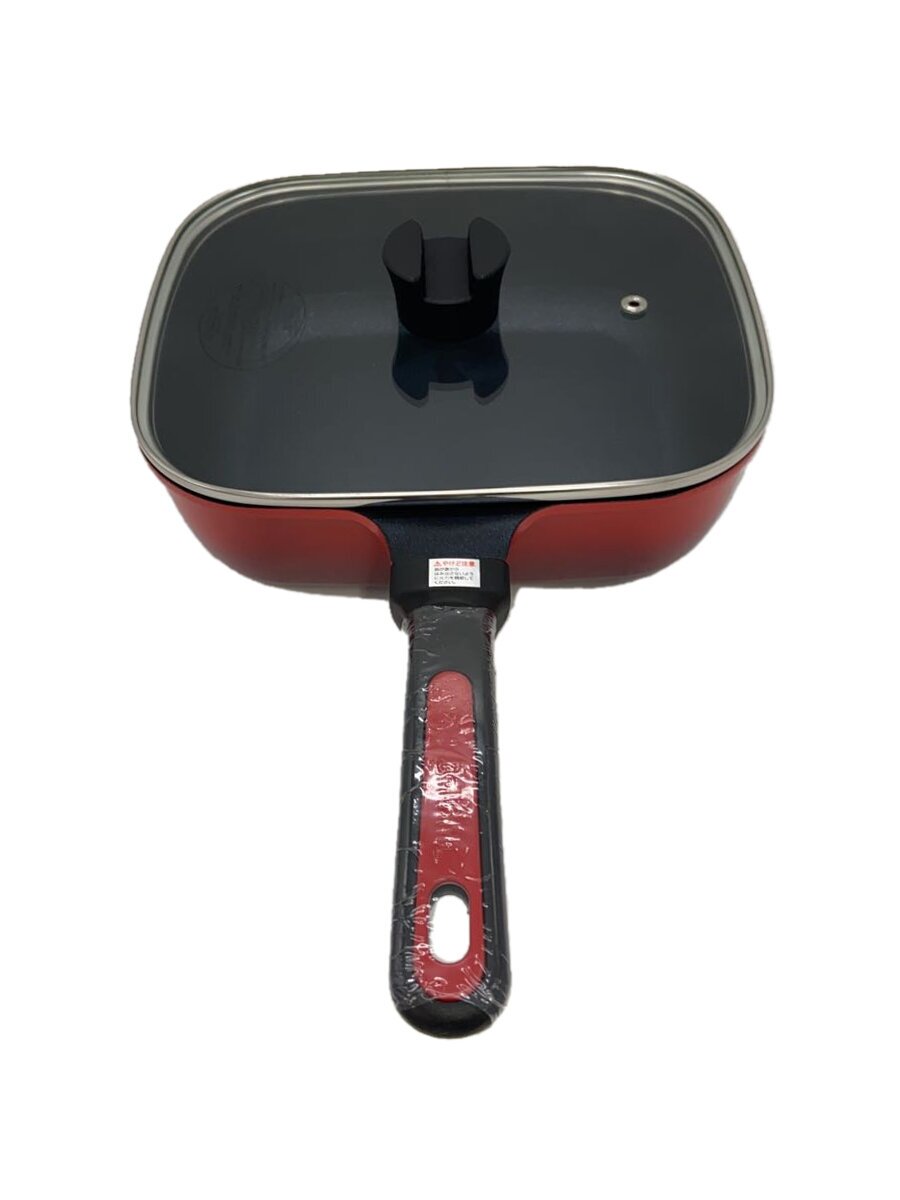 【ブランド】/ 【ブランドカナ】／ 【型番】 【程度】B 【サイズ】 【メインカラー】レッド 【素材・生地】 【キーワード】　　 2025/04/14 セカンドストリート那珂川片縄店【3893】【中古】フライパン/3点セット/RED ブラン...