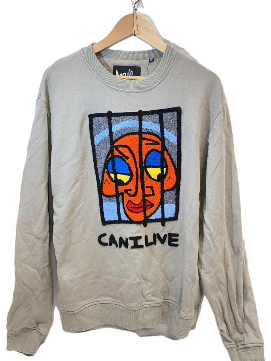 【ブランド】/ 【ブランドカナ】／ 【型番】 【程度】B 【サイズ】L 【メインカラー】ベージュ 【素材・生地】コットン 【キーワード】　　 2025/05/14 セカンドストリート岡本店【4058】【中古】haculla/スウェット/L ...