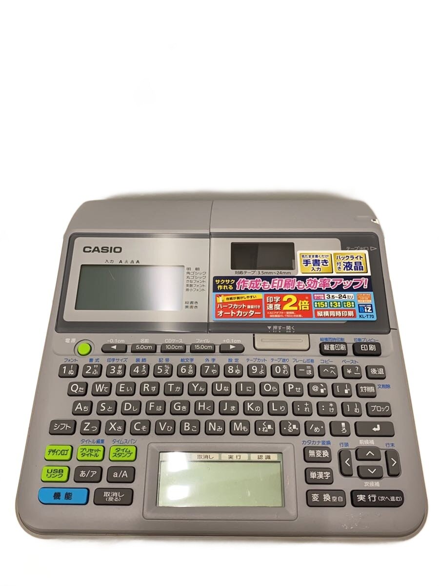 【ブランド】CASIO 【ブランドカナ】カシオ 【型番】 【程度】B 【カラー】 【キーワード】　　　/ 2026/07/01 セカンドストリート多賀城店 【3292】【中古】CASIO◆ラベルライター KL-T70//【家電・ビジュアル・...