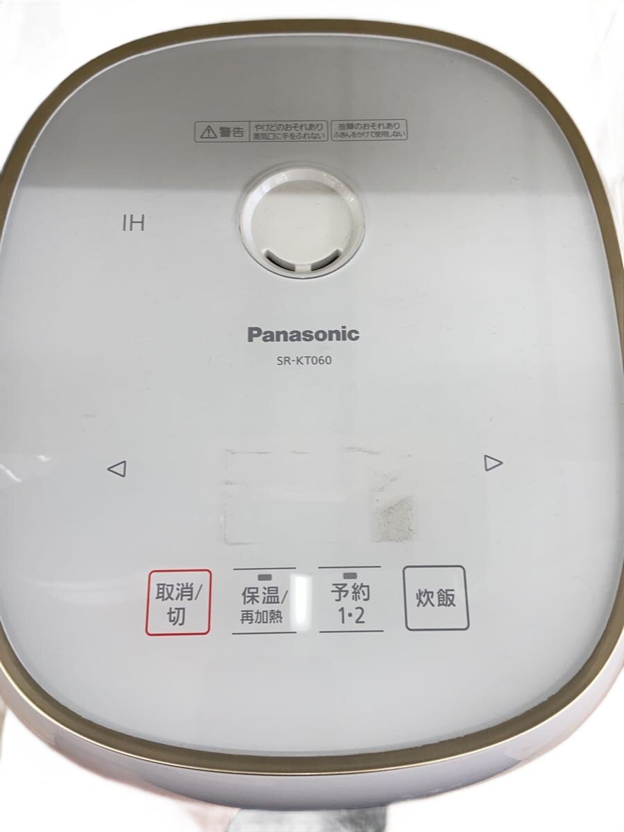 【ブランド】Panasonic 【ブランドカナ】パナソニック 【型番】 【程度】B 【カラー】 【キーワード】　　　/ 2026/07/24 セカンドストリート柳井店 【4637】【中古】Panasonic◆炊飯器 SR-KT060-W//...