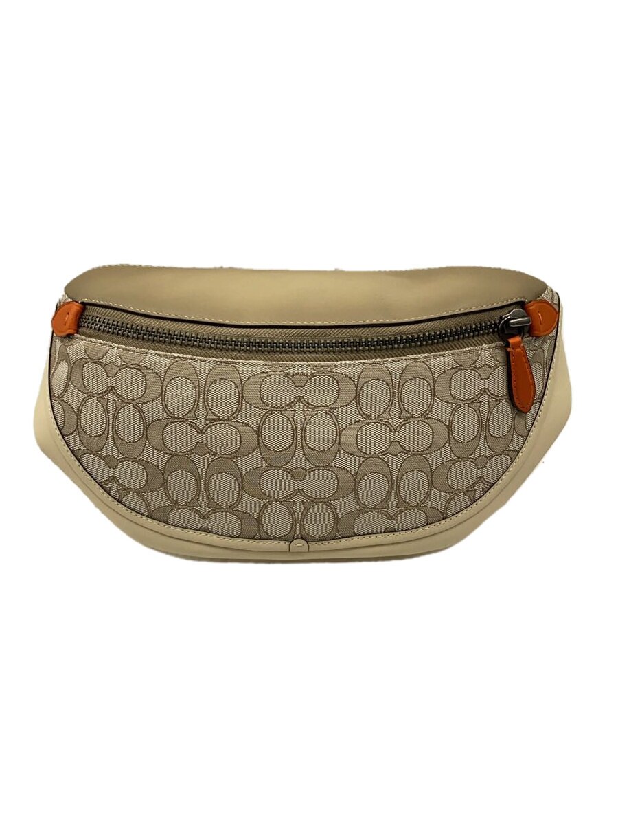 【ブランド】COACH 【ブランドカナ】コーチ 【型番】 【程度】B 【サイズ】 【メインカラー】ベージュ 【素材・生地】レザー 【キーワード】　　 2025/01/31 セカンドストリート古川店【1974】【中古】COACH◆ウエストバッ...