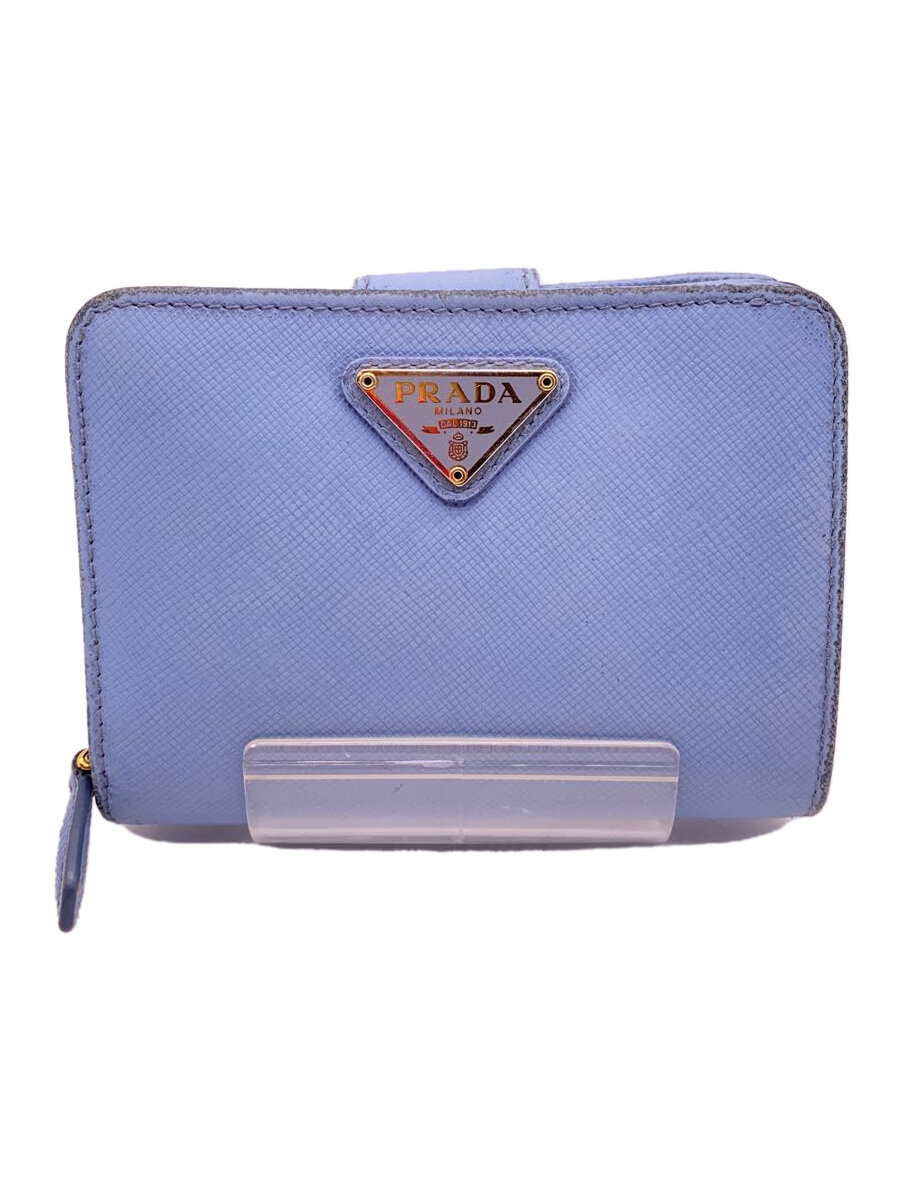 【ブランド】PRADA 【ブランドカナ】プラダ 【型番】 【程度】C 【サイズ】 【メインカラー】ブルー 【素材・生地】その他 【キーワード】　　 2025/01/25 セカンドストリート加須店【3478】【中古】PRADA◆2つ折り財布/...