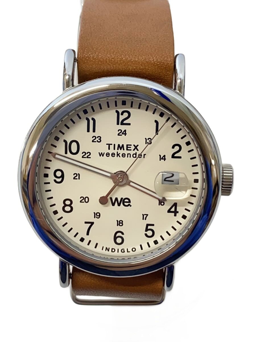 【ブランド】TIMEX 【ブランドカナ】タイメックス 【型番】 【程度】B 【サイズ】 【メインカラー】ホワイト 【素材・生地】レザー 【キーワード】　　 2025/12/09 セカンドストリート北41条店【2009】【中古】TIMEX◆ク...
