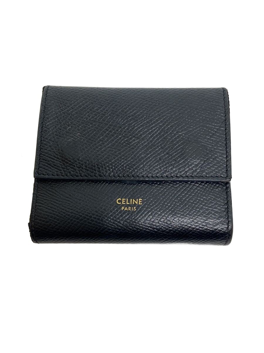 【ブランド】CELINE 【ブランドカナ】セリーヌ 【型番】 【程度】C 【サイズ】 【メインカラー】ブラック 【素材・生地】レザー牛革 【キーワード】　　 2025/11/10 セカンドストリート小山店【2945】【中古】CELINE◆3...