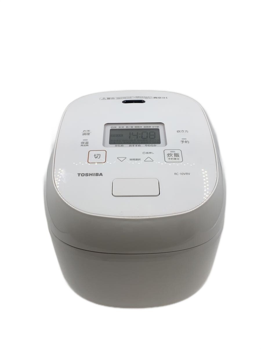 【ブランド】TOSHIBA 【ブランドカナ】トウシバ 【型番】 【程度】C 【カラー】 【キーワード】　　 2026/04/24 セカンドストリート幸手店 【2047】【中古】TOSHIBA◆炊飯器 RC-10VRV(W)【家電・ビジュアル...