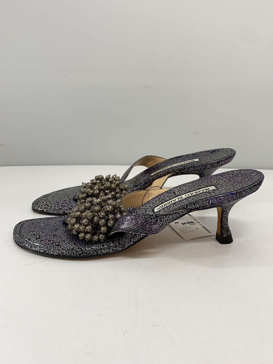 【ブランド】MANOLO BLAHNIK 【ブランドカナ】マノロブラニク 【型番】 【程度】B 【サイズ】38 【メインカラー】ブルー 【素材・生地】 【キーワード】　　 2025/06/07 セカンドストリート稲沢店【3671】【中古】M...