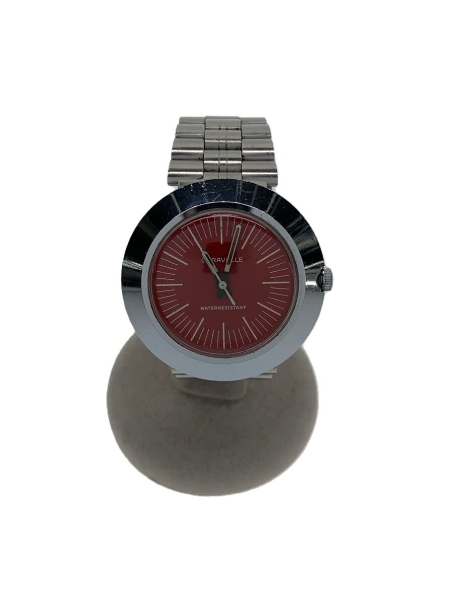 【ブランド】BULOVA 【ブランドカナ】ブローバ 【型番】 【程度】B 【サイズ】 【メインカラー】レッド 【素材・生地】 【キーワード】　　 2025/09/26 スーパーセカンドストリート柏沼南店【2999】【中古】BULOVA◆自動...