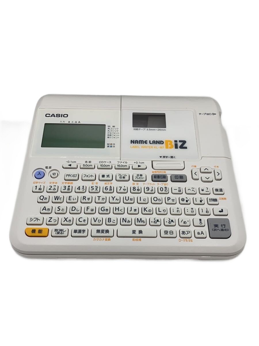 【ブランド】CASIO 【ブランドカナ】カシオ 【型番】 【程度】B 【カラー】 【キーワード】　　 2026/03/30 セカンドストリート介良店 【2005】【中古】CASIO◆テプラ/KL-M7【家電・ビジュアル・オーディオ】 ブラン...