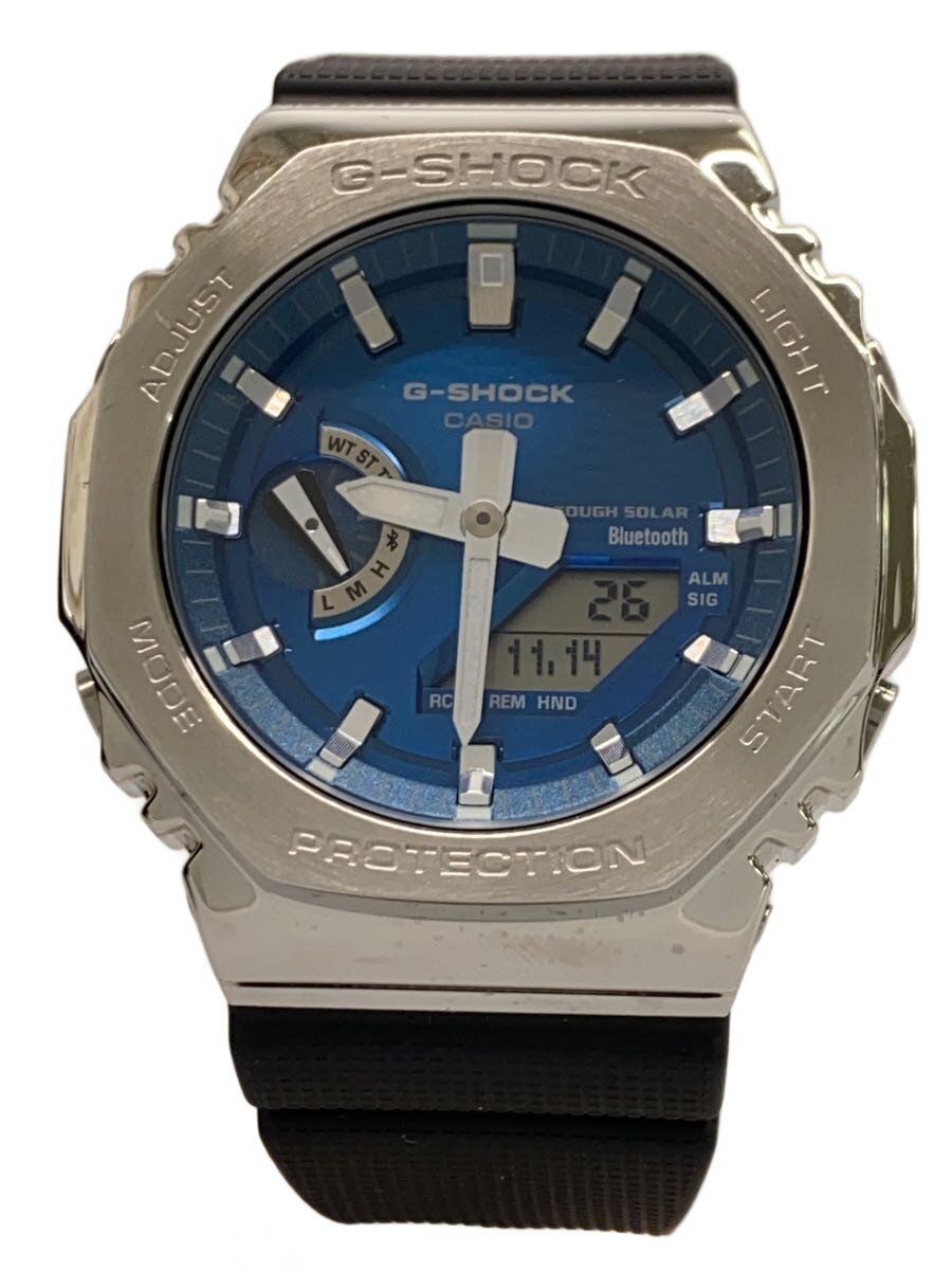 【ブランド】CASIO 【ブランドカナ】カシオ 【型番】 【程度】B 【サイズ】 【メインカラー】ブルー 【素材・生地】ラバー 【キーワード】　　 2025/11/20 セカンドストリート下関稗田店【3521】【中古】CASIO◆ソーラー腕...