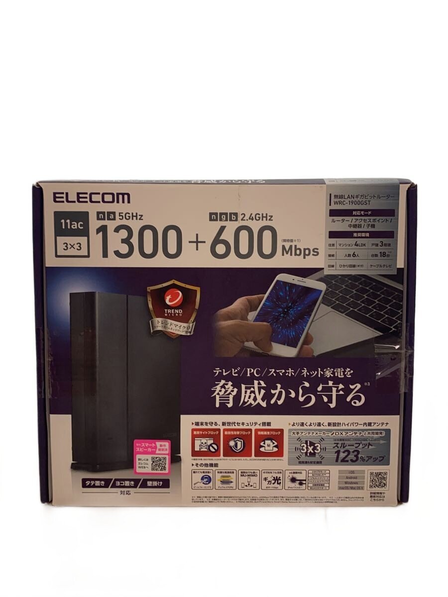 【ブランド】ELECOM 【ブランドカナ】エレコム 【型番】 【程度】B 【カラー】 【キーワード】　　 2026/06/28 セカンドストリート八戸新井田店 【1934】【中古】ELECOM◆無線LANルーター(Wi-Fiルーター) WR...