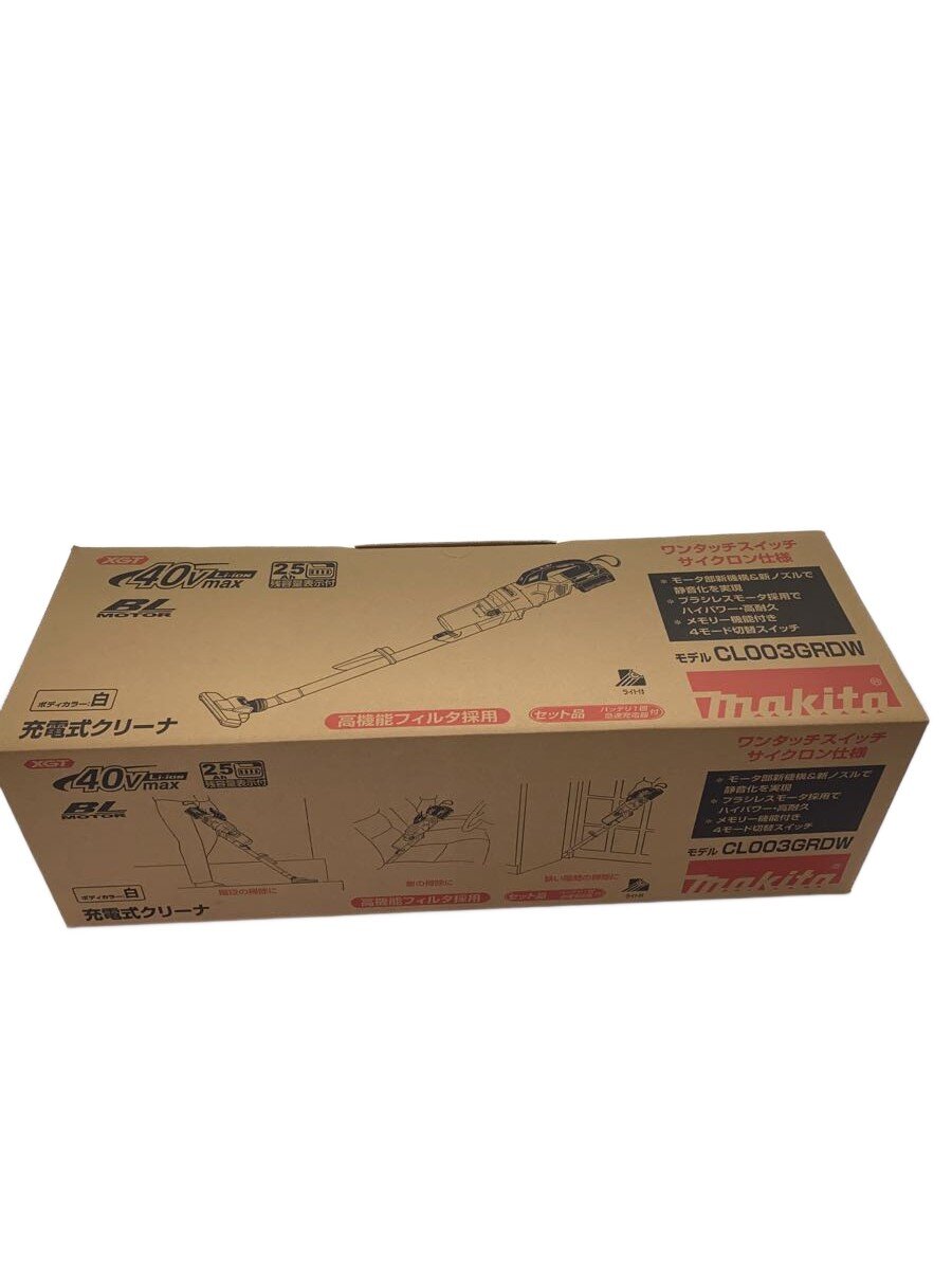 【ブランド】makita 【ブランドカナ】マキタ 【型番】 【程度】B 【カラー】 【キーワード】　　 2026/01/23 セカンドストリート山口大学前店 【3483】【中古】makita◆掃除機/CL003GRDW【家電・ビジュアル・オ...