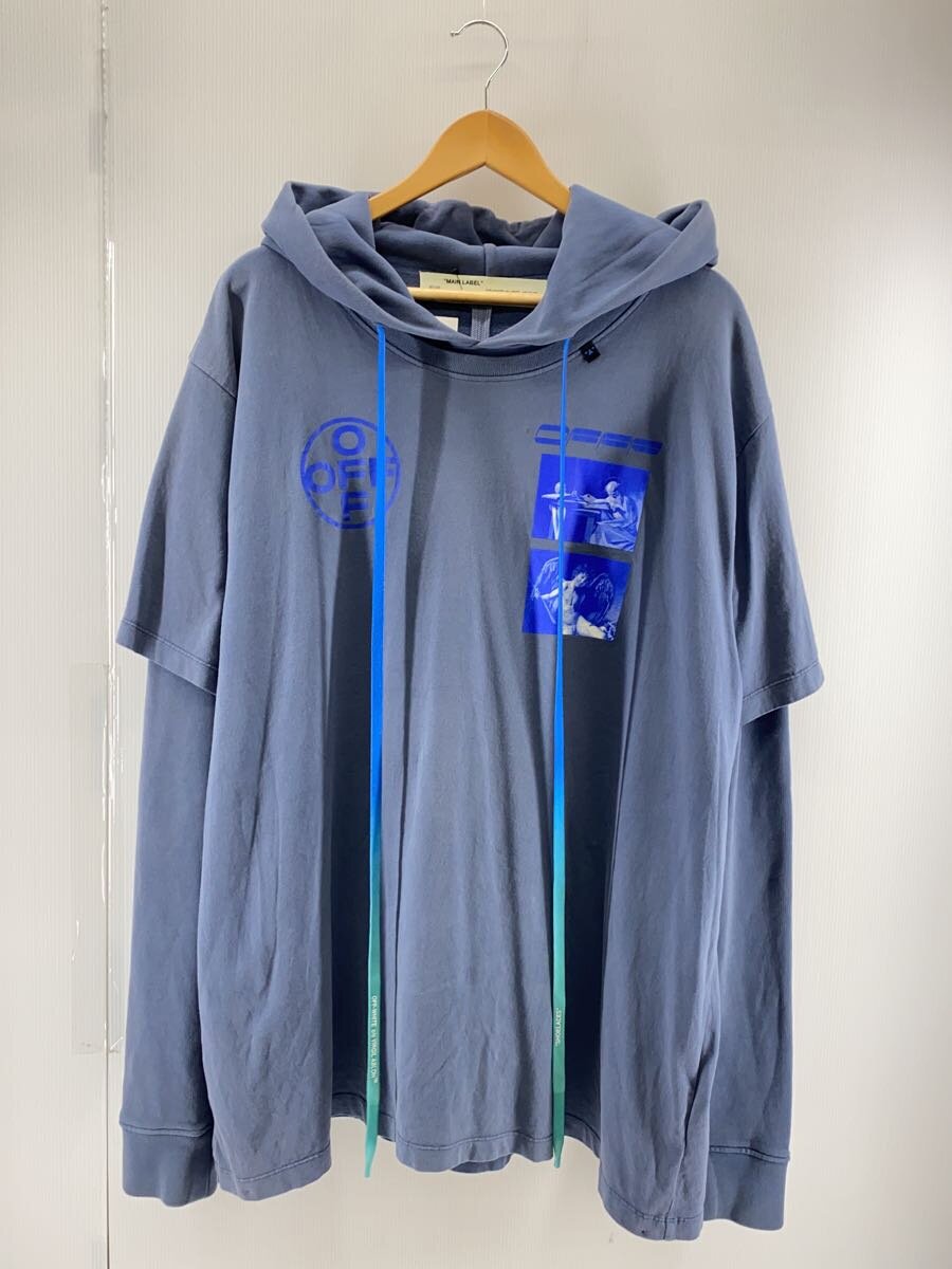 【ブランド】OFF-WHITE 【ブランドカナ】オフホワイト 【型番】 【程度】B 【サイズ】XL 【メインカラー】ブルー 【素材・生地】コットン 【キーワード】　　 2025/06/15 セカンドストリート京都醍醐店【3312】【中古】O...