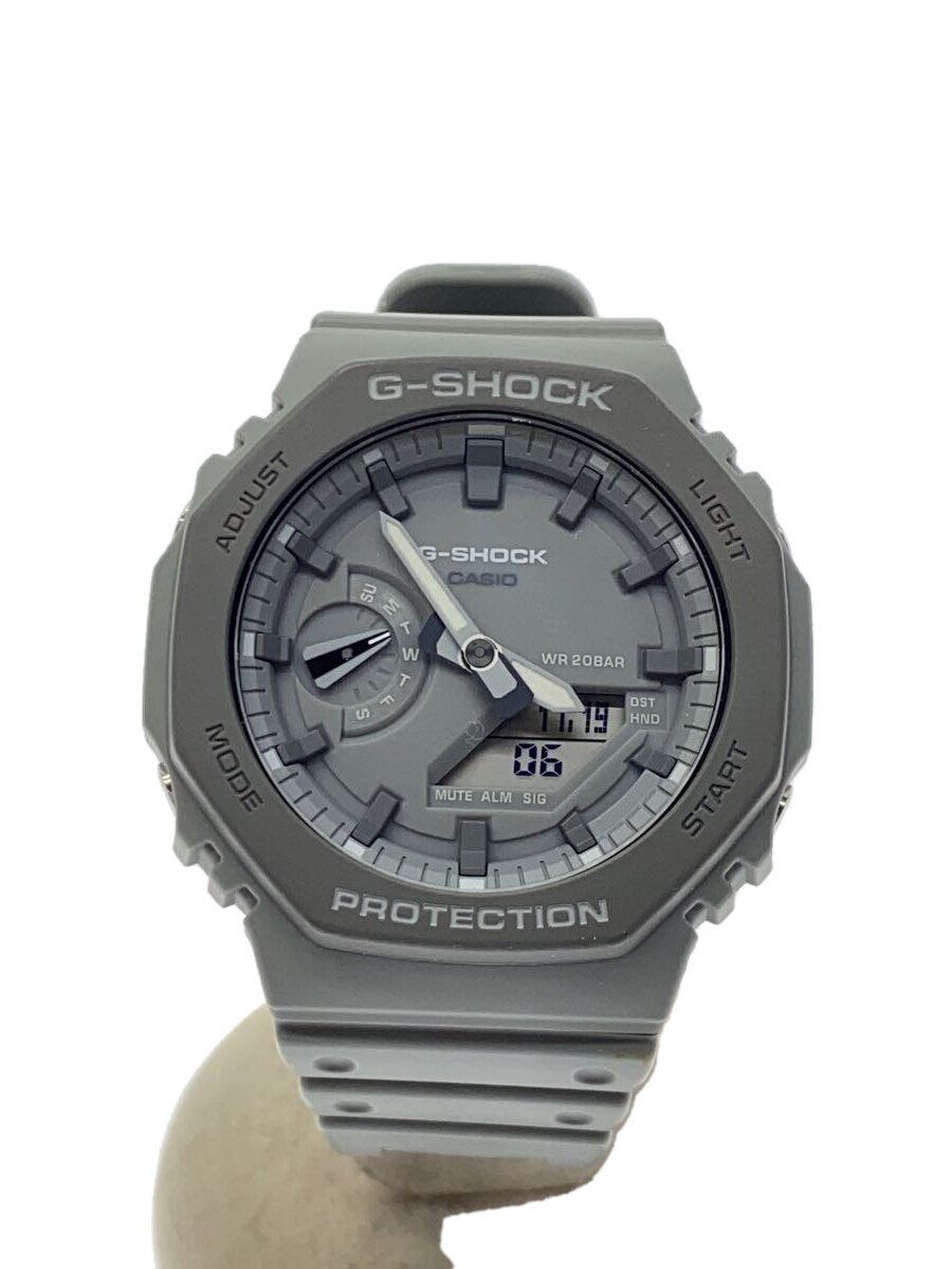 【ブランド】CASIO 【ブランドカナ】カシオ 【型番】 【程度】B 【サイズ】 【メインカラー】グレー 【素材・生地】ラバー 【キーワード】　　 2024/11/27 セカンドストリート弘前店【1943】【中古】CASIO◆クォーツ腕時計...
