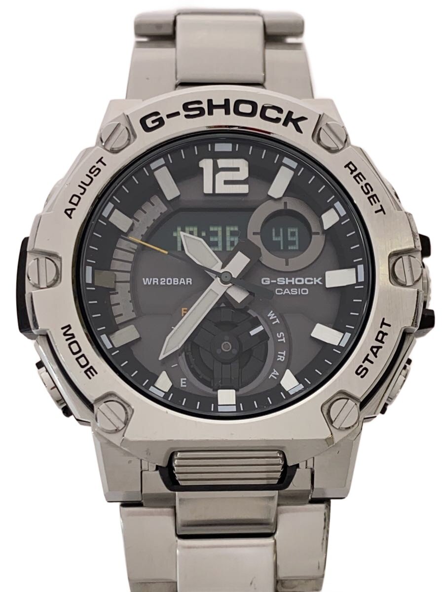【ブランド】CASIO 【ブランドカナ】カシオ 【型番】 【程度】B 【サイズ】 【メインカラー】グレー 【素材・生地】 【キーワード】　　 2025/11/26 セカンドストリート由利本荘店【3501】【中古】CASIO◆ソーラー腕時計_...