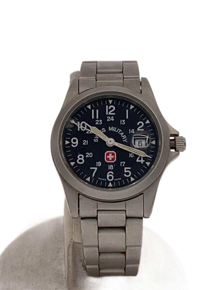 【ブランド】SWISS MILITARY WATCH 【ブランドカナ】スイスミリタリーウォッチ 【型番】 【程度】B 【サイズ】 【メインカラー】シルバー 【素材・生地】ステンレス 【キーワード】　　 2025/11/29 スーパーセカンド...
