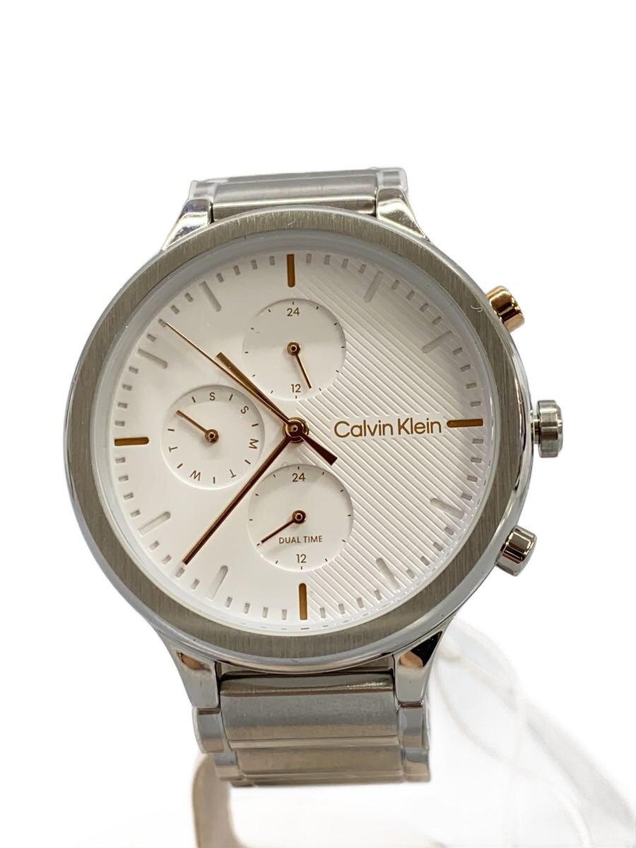 【ブランド】Calvin Klein 【ブランドカナ】カルバンクライン 【型番】 【程度】A 【サイズ】 【メインカラー】ホワイト 【素材・生地】ステンレス 【キーワード】　　　/ 2026/04/15 セカンドストリート幸手店【2047】...