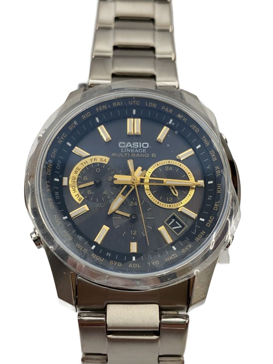 【ブランド】CASIO 【ブランドカナ】カシオ 【型番】 【程度】B 【サイズ】 【メインカラー】グレー 【素材・生地】ステンレス 【キーワード】　　 2025/11/22 セカンドストリート高槻店【1962】【中古】CASIO◆ソーラー腕...