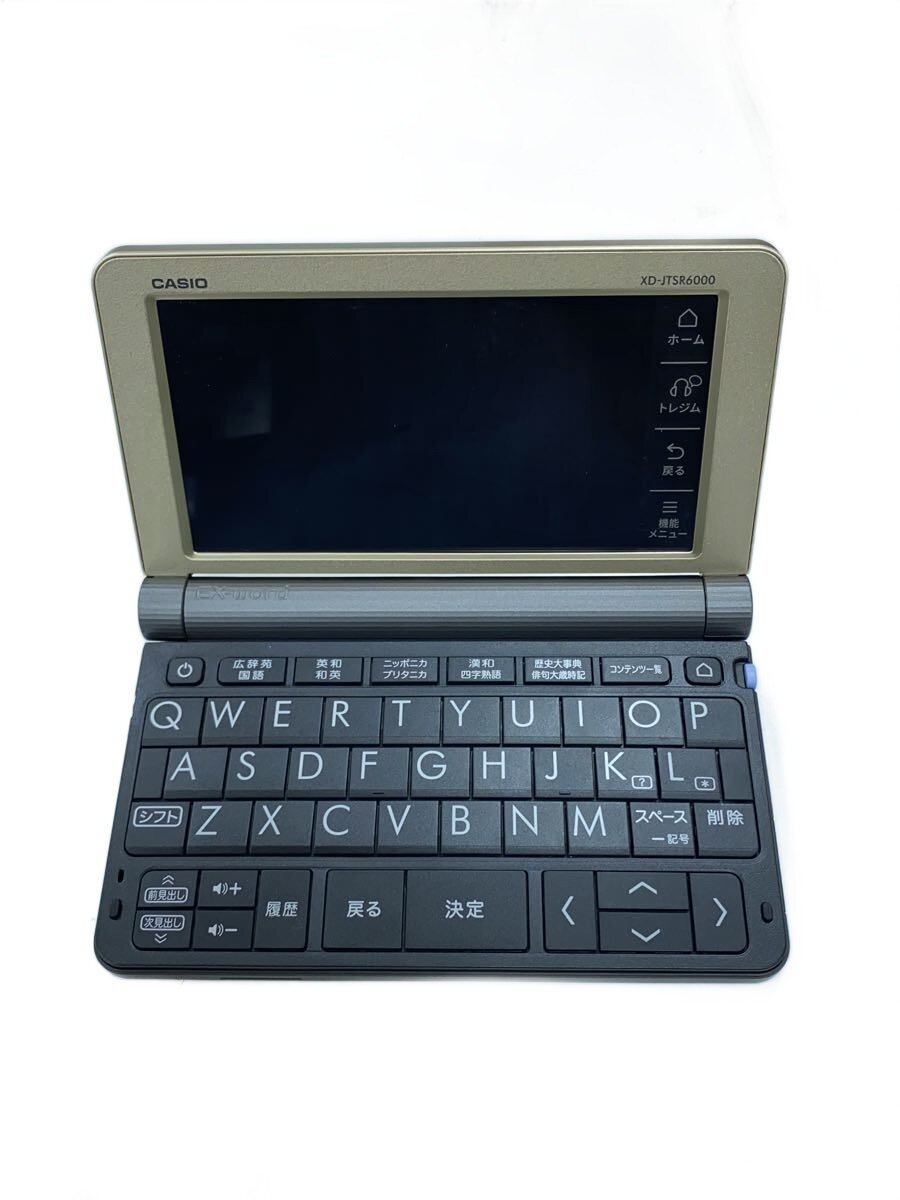 【ブランド】CASIO 【ブランドカナ】カシオ 【型番】 【程度】B 【カラー】 【キーワード】　　 2026/03/12 セカンドストリート多摩境店 【2766】【中古】CASIO◆電子辞書 XD-JTSR6000【家電・ビジュアル・オー...