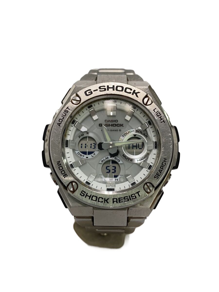 【ブランド】CASIO 【ブランドカナ】カシオ 【型番】 【程度】B 【サイズ】 【メインカラー】ホワイト 【素材・生地】ステンレス 【キーワード】　　 2025/11/23 セカンドストリート福津店【4205】【中古】CASIO◆ソーラー...