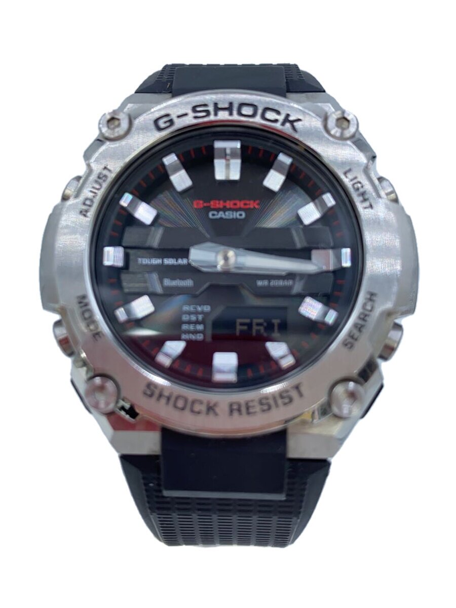 【ブランド】CASIO 【ブランドカナ】カシオ 【型番】 【程度】B 【サイズ】 【メインカラー】ブラック 【素材・生地】ラバー 【キーワード】　　 2025/07/16 セカンドストリート三河一宮店【0836】【中古】CASIO◆ソーラー...
