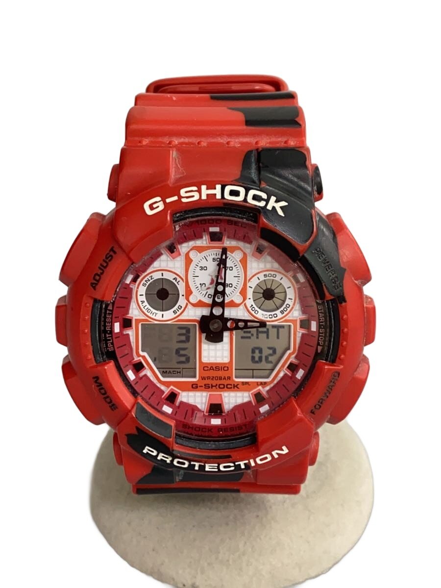【ブランド】CASIO 【ブランドカナ】カシオ 【型番】 【程度】B 【サイズ】 【メインカラー】レッド 【素材・生地】ラバー 【キーワード】　　 2025/12/25 セカンドストリート福山神辺店【4441】【中古】CASIO◆クォーツ腕...