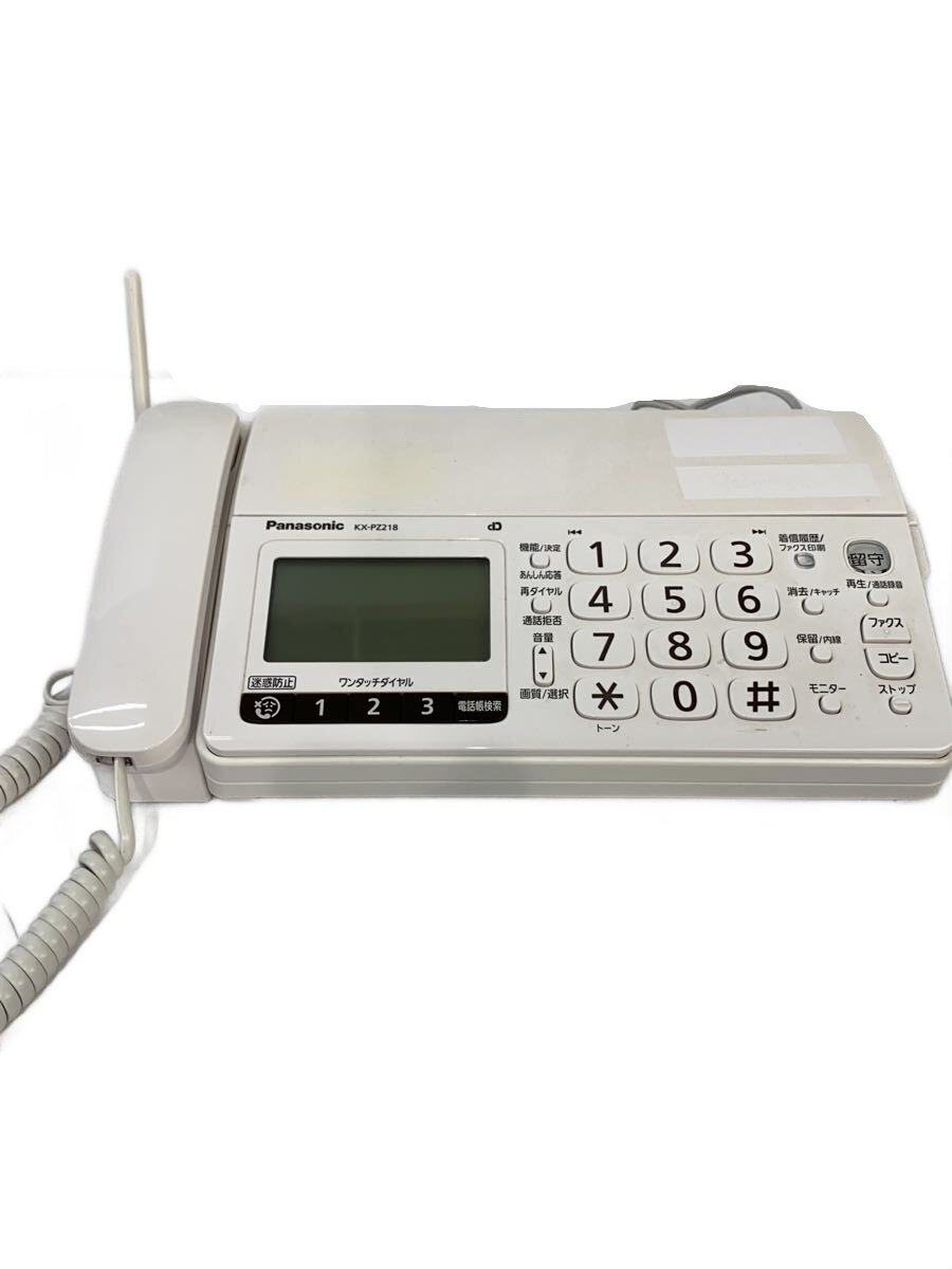 【ブランド】Panasonic 【ブランドカナ】パナソニック 【型番】 【程度】B 【カラー】 【キーワード】　　 2026/01/16 セカンドストリート宗像稲元店 【2099】【中古】Panasonic◆FAX電話 KX-PZ218DL...