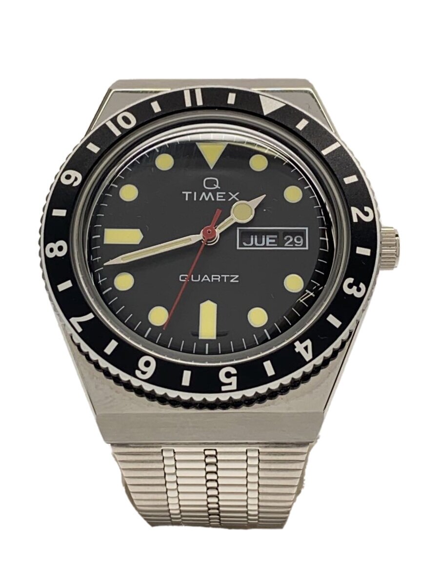 【ブランド】TIMEX 【ブランドカナ】タイメックス 【型番】 【程度】B 【サイズ】 【メインカラー】ブラック 【素材・生地】ステンレス 【キーワード】　　 2025/07/06 セカンドストリート清田店【1916】【中古】TIMEX◆ク...