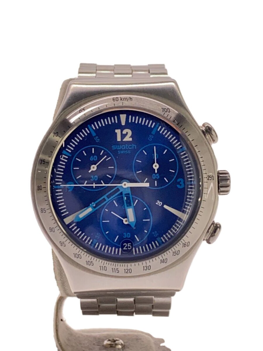 【ブランド】SWATCH 【ブランドカナ】スウォッチ 【型番】 【程度】B 【サイズ】 【メインカラー】ブルー 【素材・生地】ステンレス 【キーワード】　　 2025/06/10 セカンドストリート多摩境店【2766】【中古】SWATCH◆...