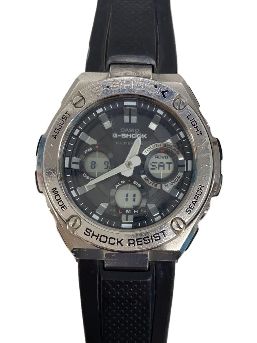 【ブランド】CASIO 【ブランドカナ】カシオ 【型番】 【程度】C 【サイズ】 【メインカラー】シルバー 【素材・生地】 【キーワード】　　 2025/08/14 セカンドストリート大村店【3769】【中古】CASIO◆ソーラー腕時計・G...