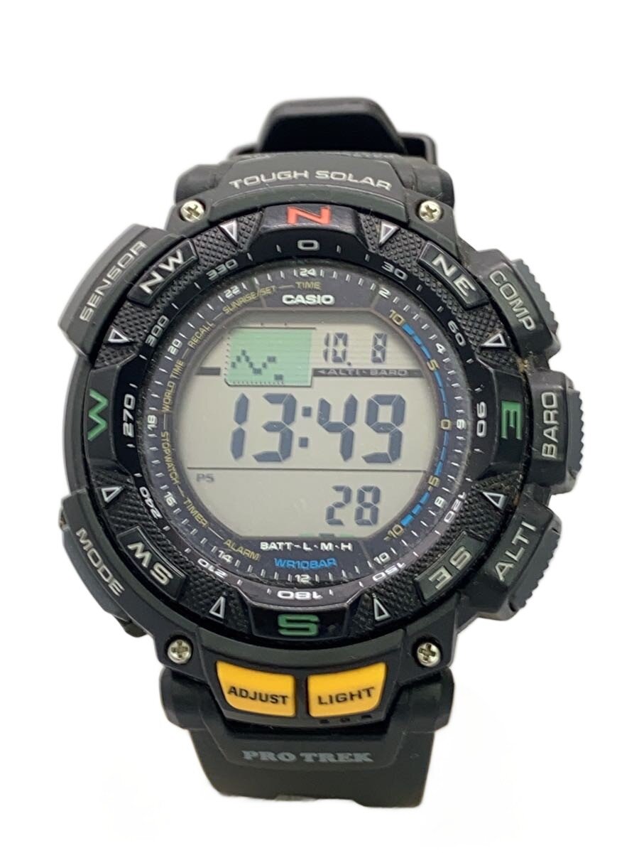 【ブランド】CASIO 【ブランドカナ】カシオ 【型番】 【程度】B 【サイズ】 【メインカラー】ブラック 【素材・生地】ラバー 【キーワード】　　 2025/10/15 セカンドストリート岡山大福店【3006】【中古】CASIO◆ソーラー...