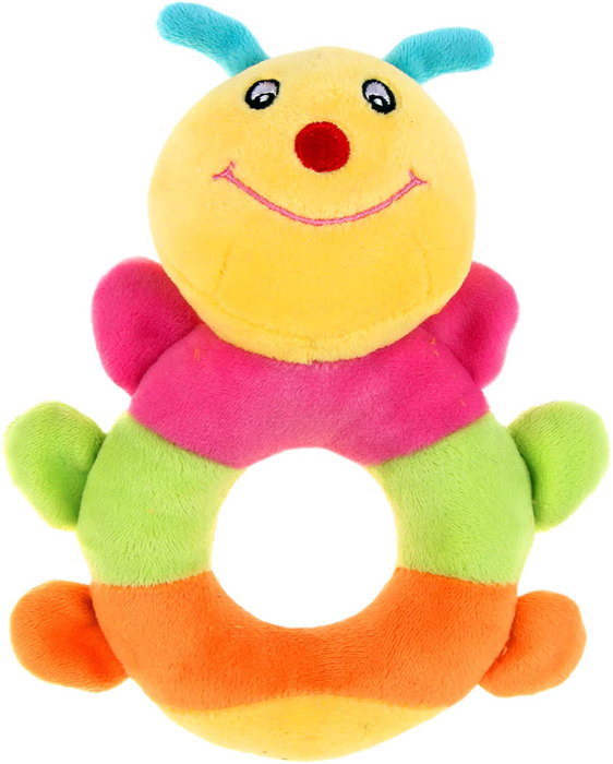 商品説明人気のキャタピーに、ベイビーシリーズが登場。 リング・・・リング型の形状で咥えやすく、肌触りも柔らかです。頭部にピーピーと鳴るスクィーカー入りです。サイズ高さ17cm x 幅13cm x 奥行5cm材質ポリエステル、ポリエチレン重さ...