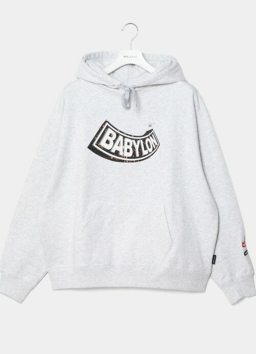 【APPLEBUM】アップルバム “BABYLON VIEW ARCH LOGO” HOODIE プルオーバーパーカー APPLEBUM × raidback fabricによるコラボレーションパーカー 【 APPLEBUM × raidb...