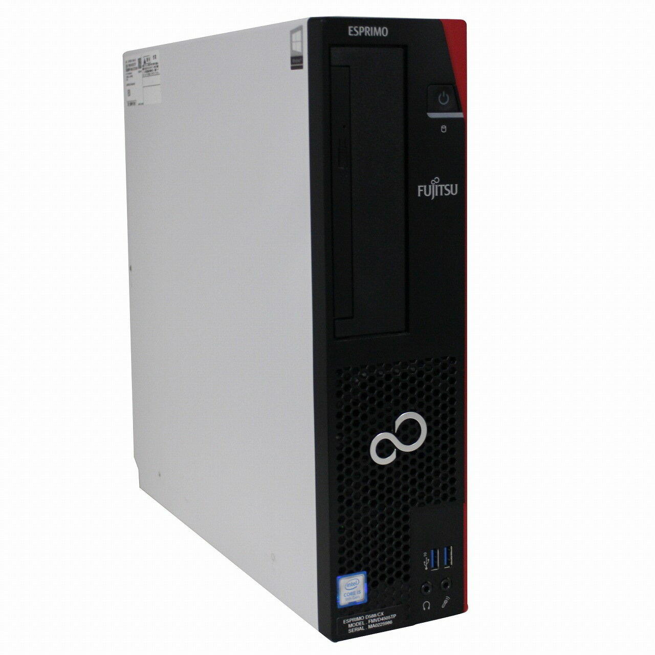 【製品名】 富士通 ESPRIMO D588/B （1234574）【CPU】Core i7 9700 3.00GHz 【メモリー】8GB 【SSD】480GB 【出荷時OS】Windows 11 Home [MARライセンス利用]要アクテ...