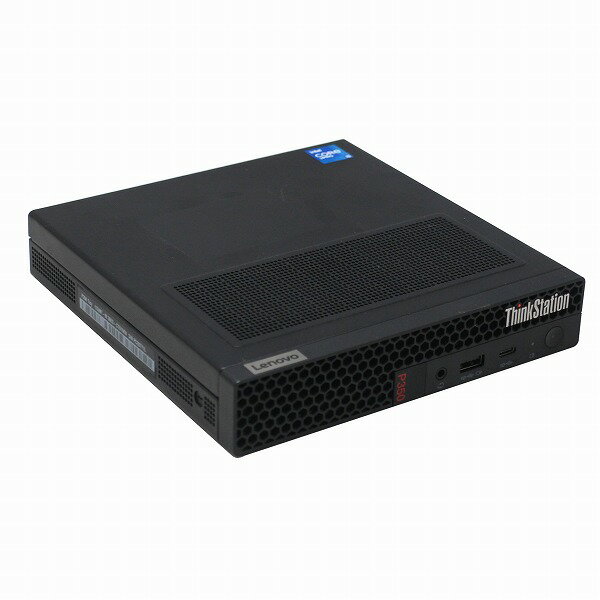 【製品名】 lenovo ThinkStation P350 Tiny （1234773）【CPU】Core i5 11500 1.50GHz 【メモリー】8GB 【SSD】256GB 【出荷時OS】Windows 11 Home [MAR...