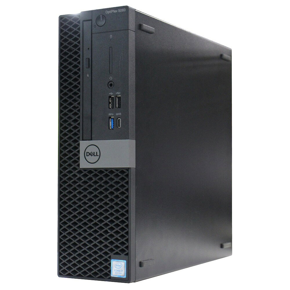 【製品名】 DELL OPTIPLEX 5060 SFF （1243071）【CPU】Core i7 8700 3.20GHz 【メモリー】16GB 【SSD】256GB 【出荷時OS】Windows 11 Home [MARライセンス利用...
