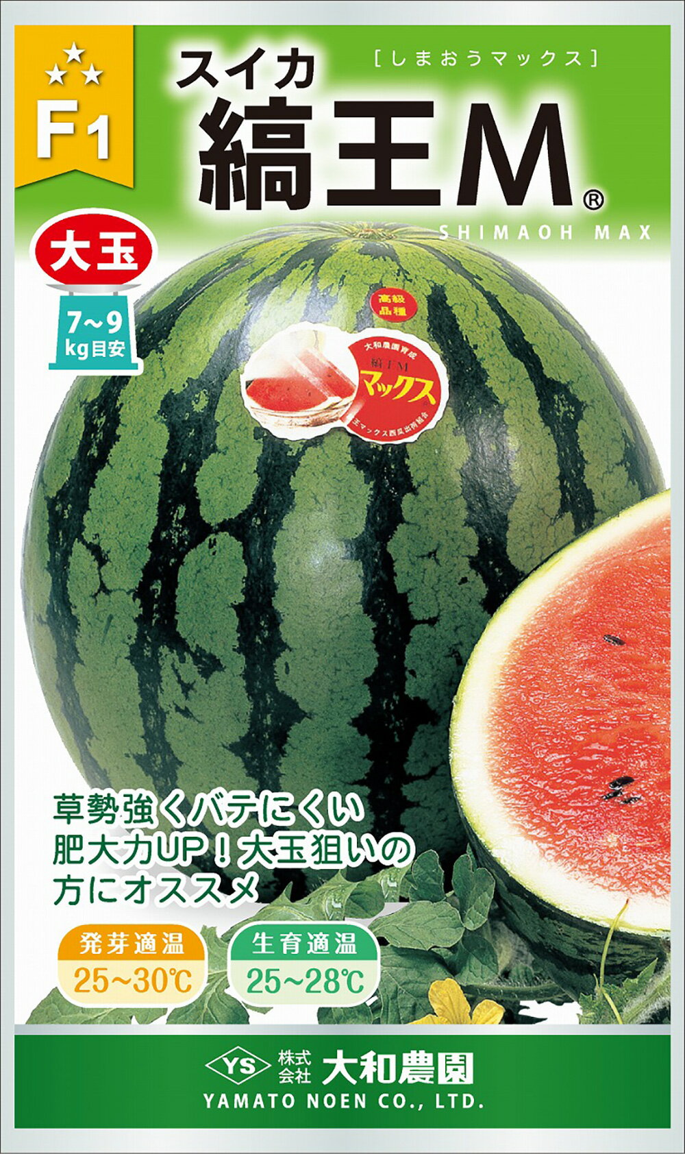 草勢強くバテにくい！