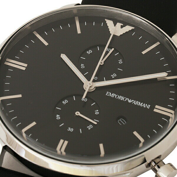 【楽天市場】【新品電池で安心出荷】 エンポリオアルマーニ ジャンニ 腕時計 EMPORIO ARMANI GIANNI AR0397 ブラック ...
