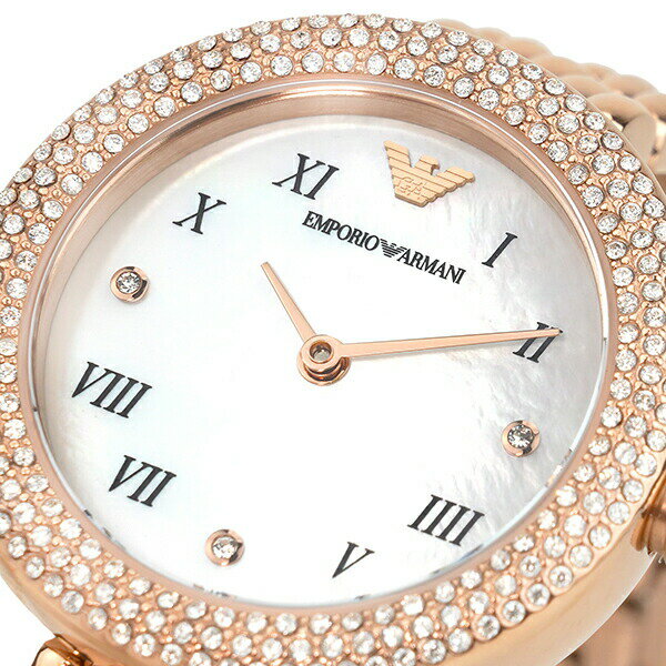 【楽天市場】【新品電池で安心出荷】 エンポリオアルマーニ ローザ 腕時計 EMPORIO ARMANI ROSA AR11355 ホワイト ...