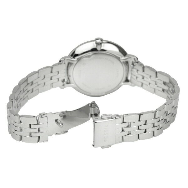 【楽天市場】【新品電池で安心出荷】 フォッシル ジャクリーン 腕時計 FOSSIL JACQUELINE ES3433 シルバー レディース ...