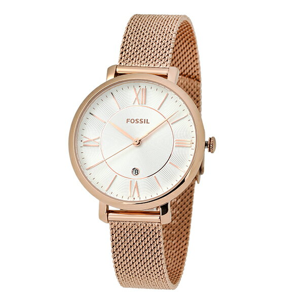 【楽天市場】【新品電池で安心出荷】 フォッシル ジャクリーン 腕時計 FOSSIL JACQUELINE ES4352 シルバー レディース ...