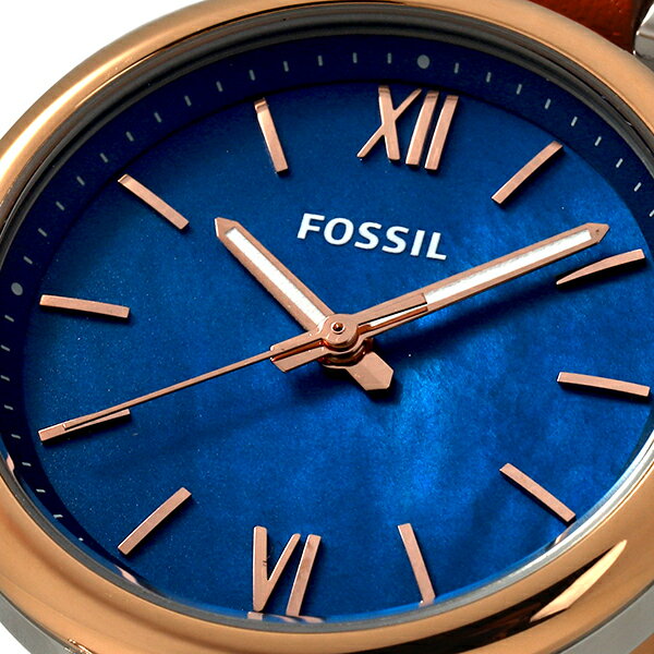 【楽天市場】【新品電池で安心出荷】 フォッシル カーリー ミニ 腕時計 FOSSIL CARLIE MINI ES4701 ブルー レディース ...