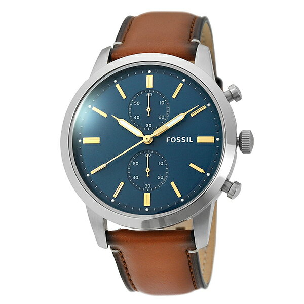 【楽天市場】【新品電池で安心出荷】 フォッシル タウンズマン 腕時計 FOSSIL TOWNSMAN FS5279 ブルー メンズ ブランド ...