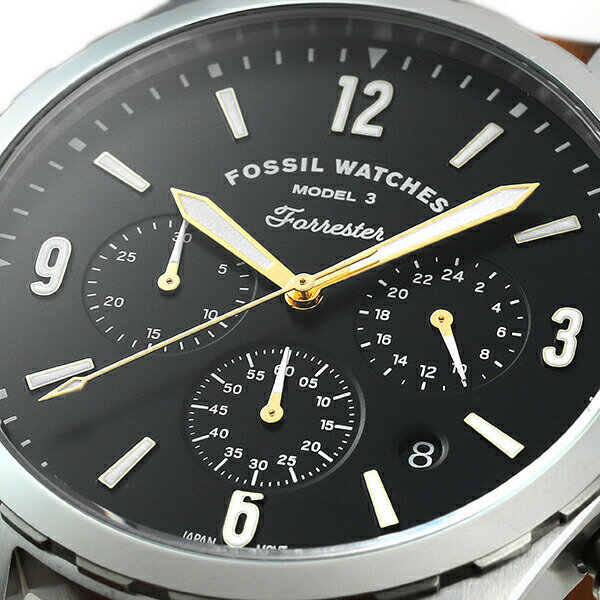 【楽天市場】【新品電池で安心出荷】 フォッシル フォレスター クロノ 腕時計 FOSSIL FORRESTER CHRONO FS5607 ...