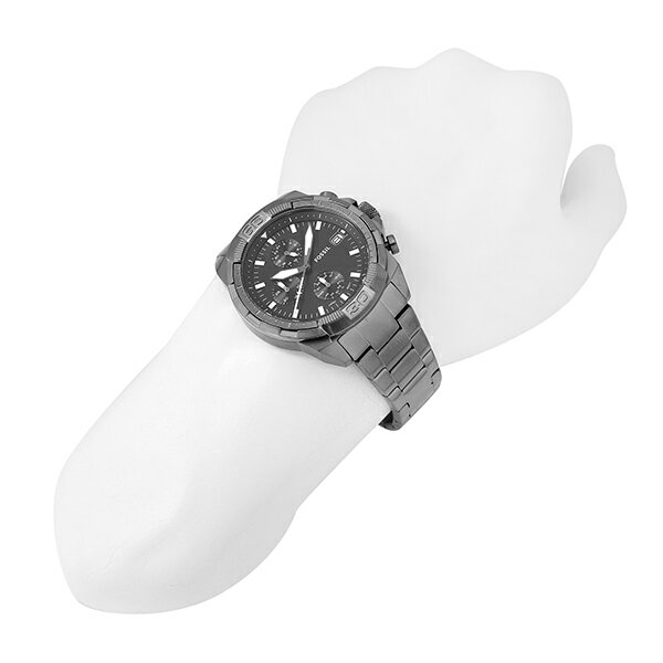 【楽天市場】【新品電池で安心出荷】 フォッシル ブロンソン 腕時計 FOSSIL BRONSON FS5852 ブラック メンズ ブランド ...