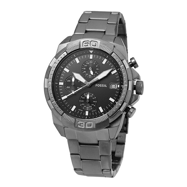 【楽天市場】【新品電池で安心出荷】 フォッシル ブロンソン 腕時計 FOSSIL BRONSON FS5852 ブラック メンズ ブランド ...