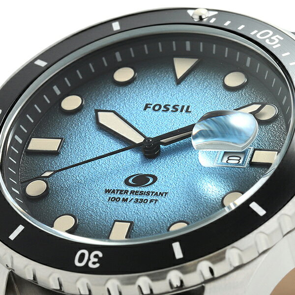 【楽天市場】【新品電池で安心出荷】 フォッシル フォッシル ブルー 腕時計 FOSSIL FOSSIL BLUE FS5960 ブルー メンズ ...