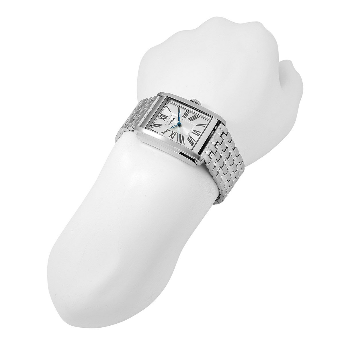 【楽天市場】【新品電池で安心出荷】 フォッシル キャラウェイ 腕時計 FOSSIL CARRAWAY FS6008 シルバー メンズ ブランド ...