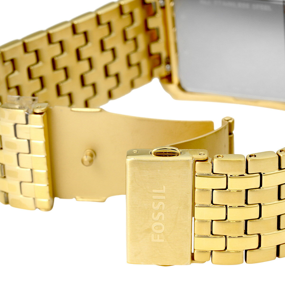 【楽天市場】【新品電池で安心出荷】 フォッシル キャラウェイ 腕時計 FOSSIL CARRAWAY FS6009 ゴールド メンズ ブランド ...