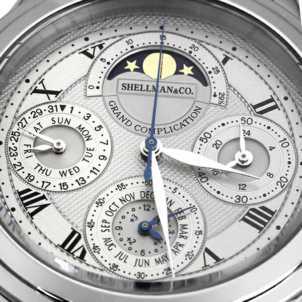 【楽天市場】【新品電池で安心出荷】 シェルマン グランドコンプリケーション クラシック 腕時計 Shellman GRAND ...